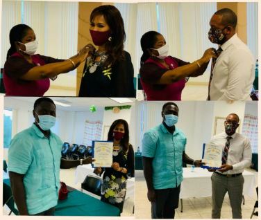 Induction of Two New Members | Rotary Club of Antigua