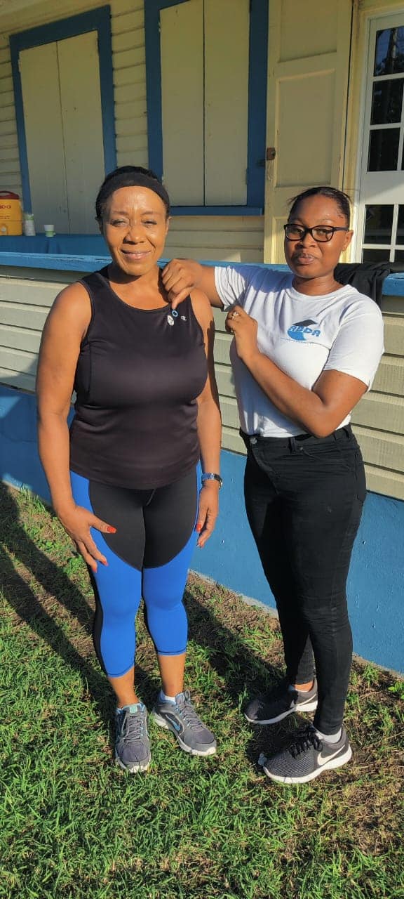 President Ilean Pinned as newest Member ABDA | Rotary Club of Antigua