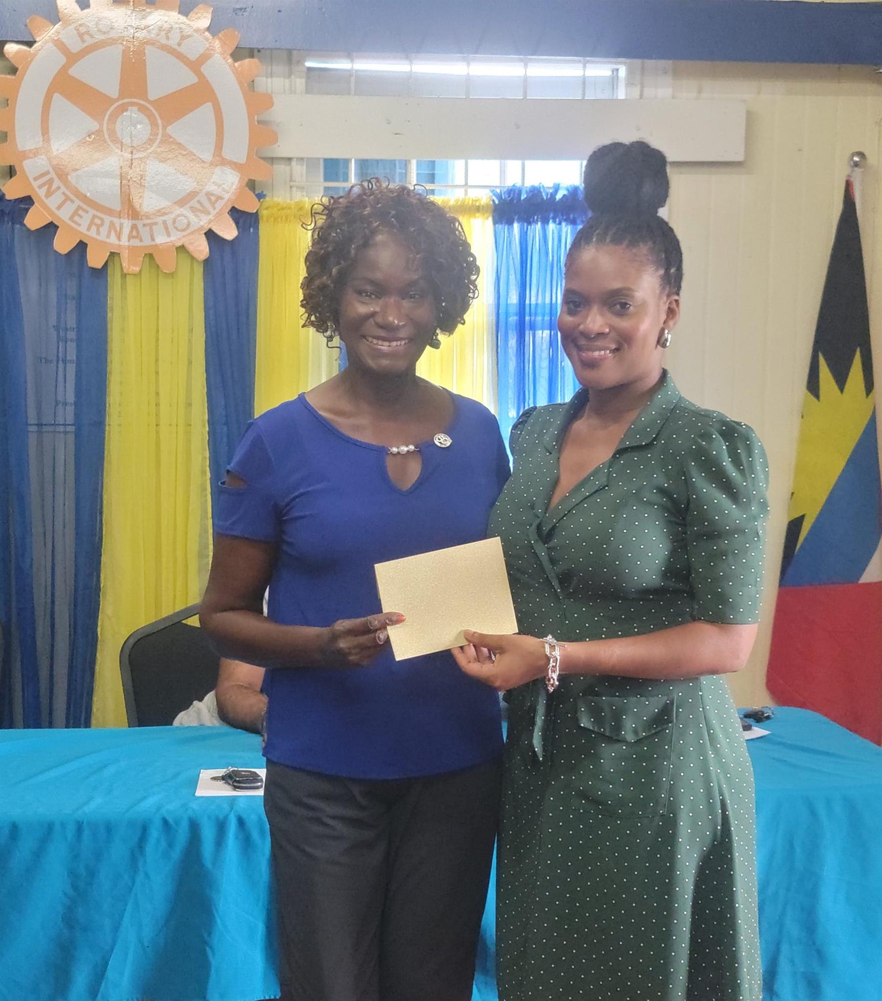 Congratulations Raffle Prize Winner | Rotary Club of Antigua