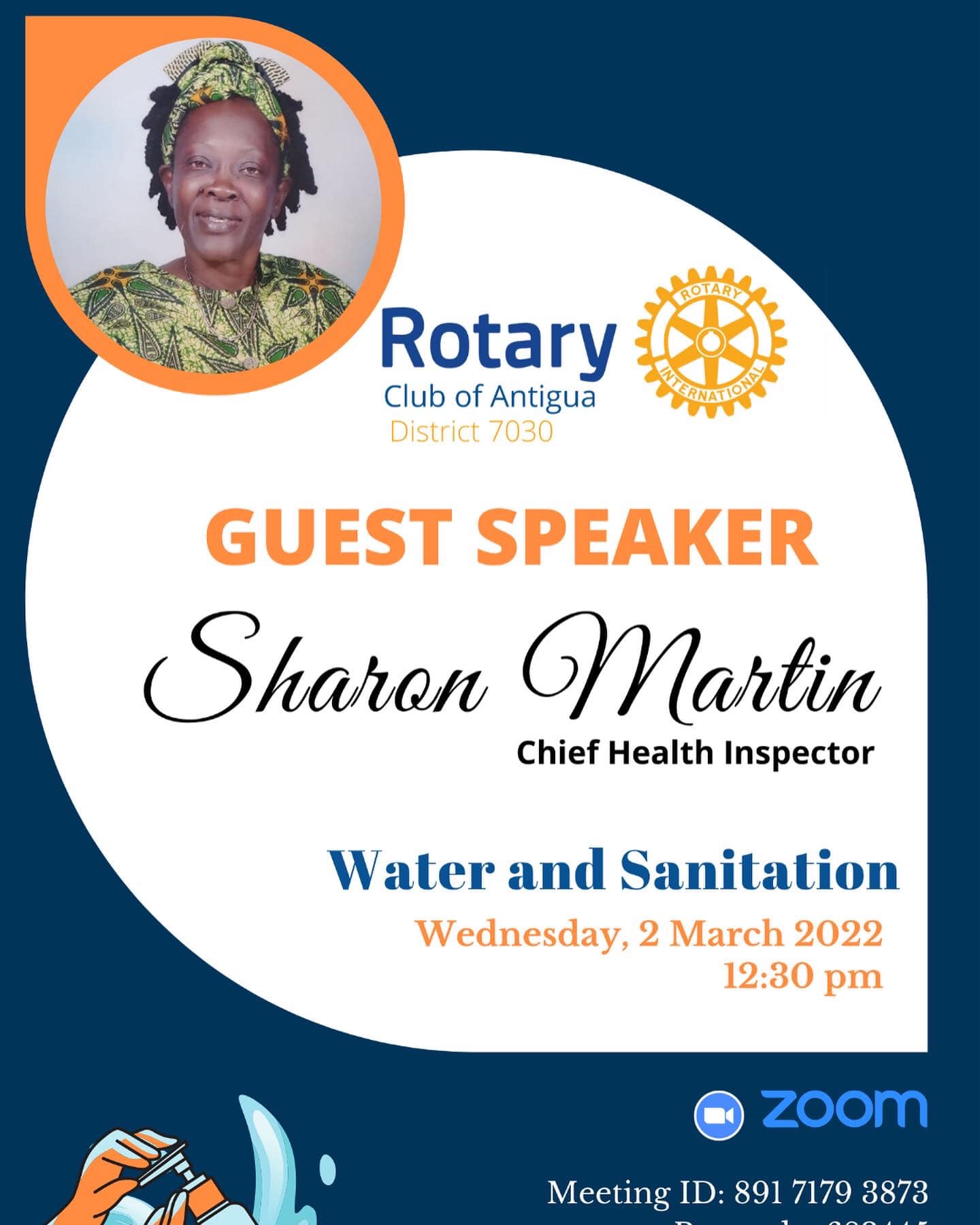 Observing Rotary Water and Sanitation Month | Rotary Club of Antigua