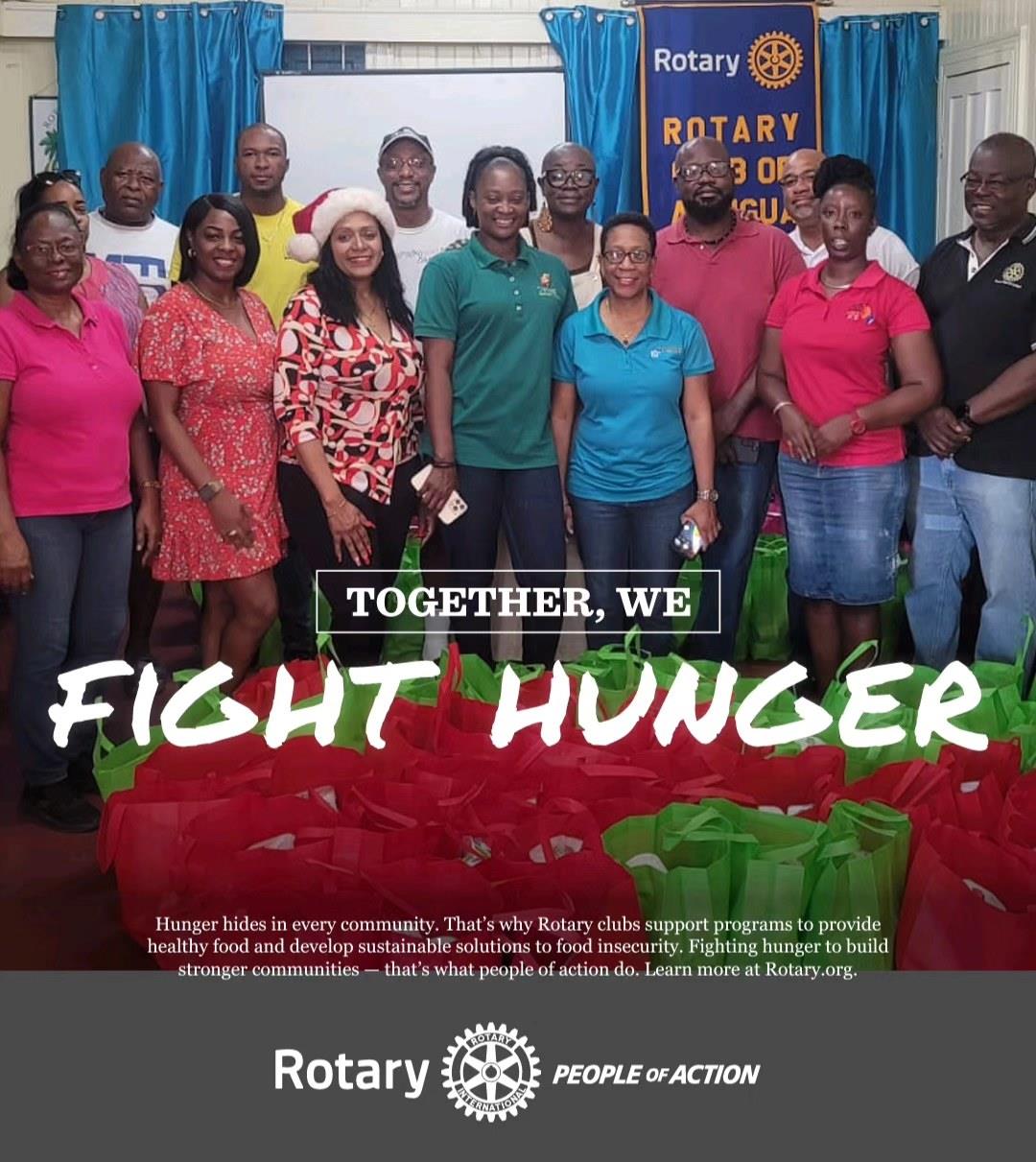 Together We Fight Hunger | Rotary Club of Antigua