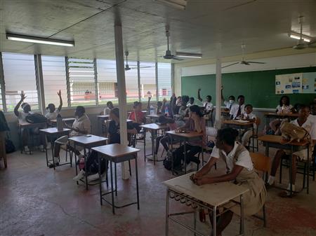 Joint Meeting with SJA & CKHS Interact Clubs | Rotary Club of Antigua