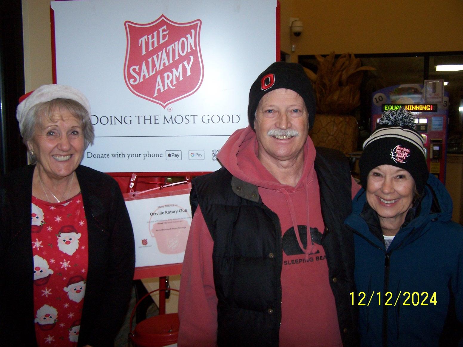 Salvation Army Belling Ringing | Rotary Club of Orrville