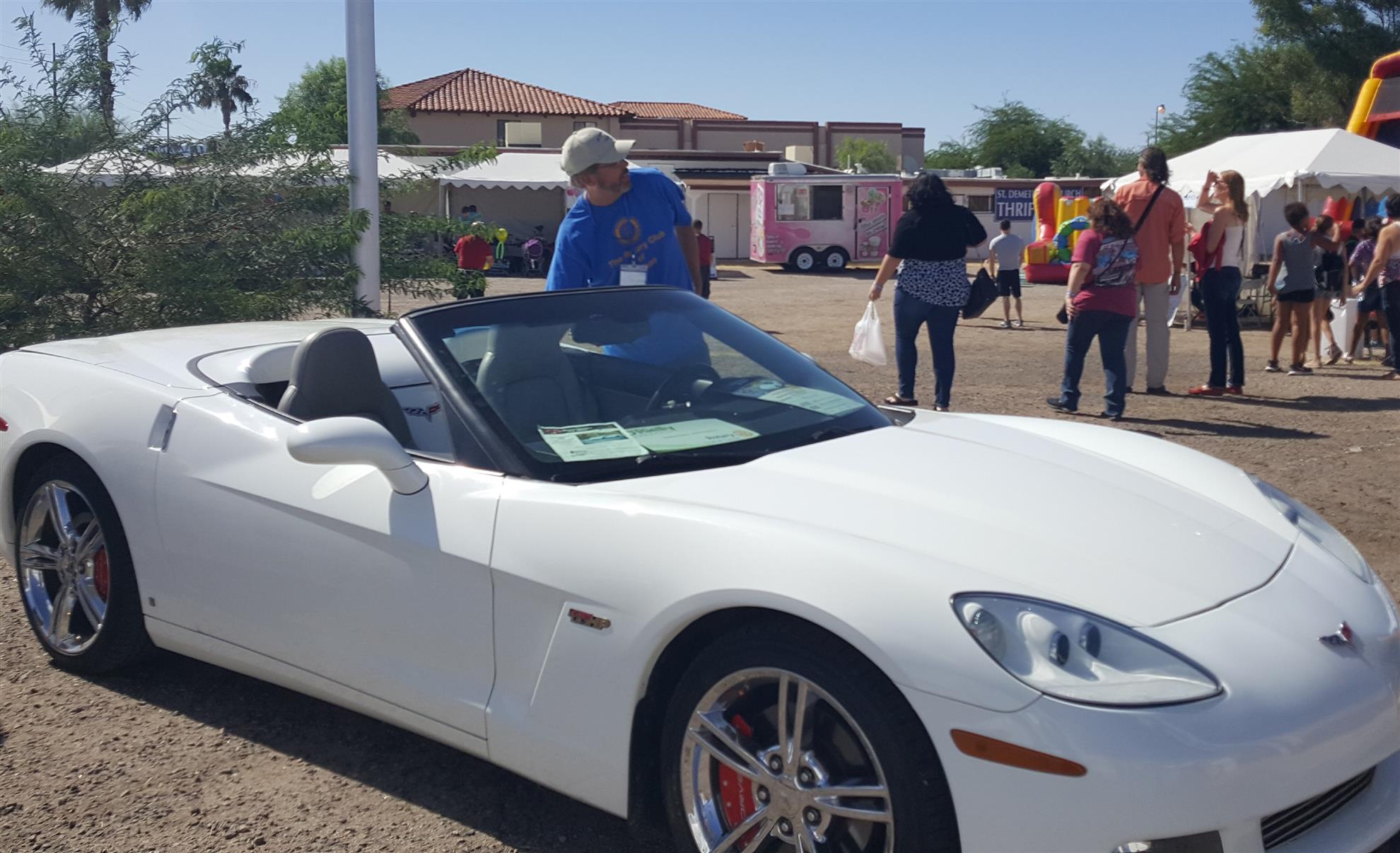 Car Show Ticket Sales at the Greek Festival | Rotary Club of Tucson