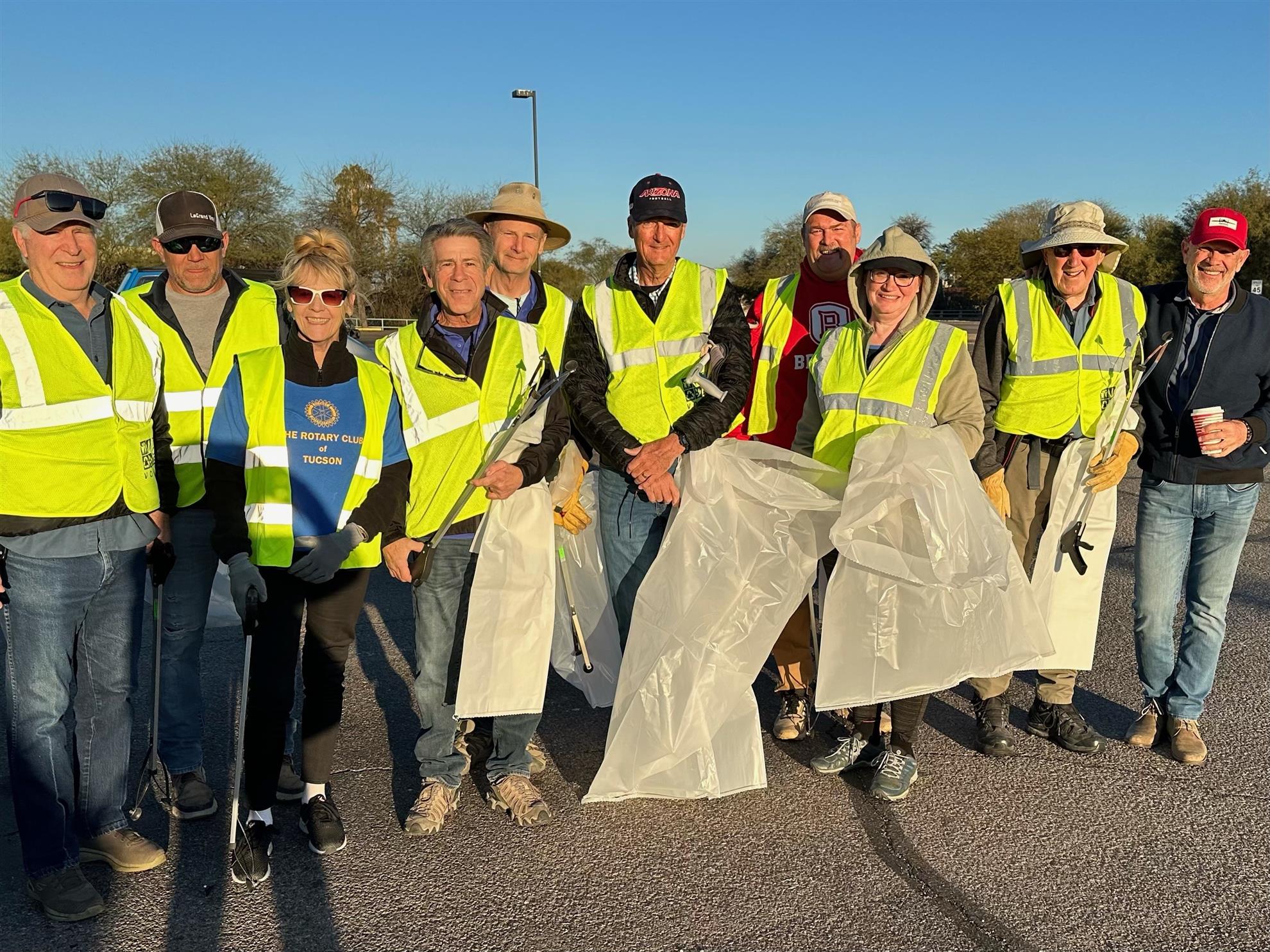 RCOT Clean & Beautiful - A Success! | Rotary Club of Tucson