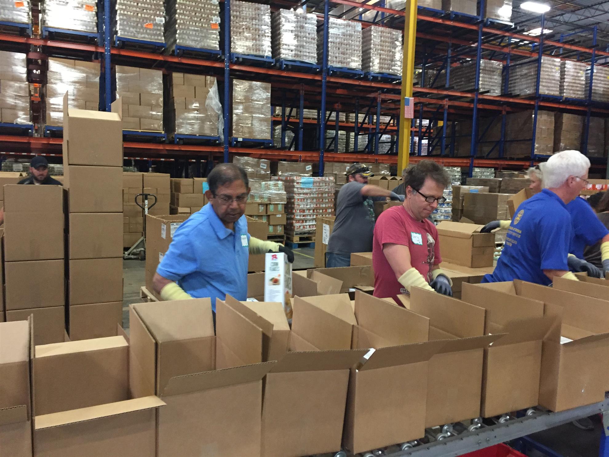 Community Food Bank Project ~ A Success! | Rotary Club of Tucson