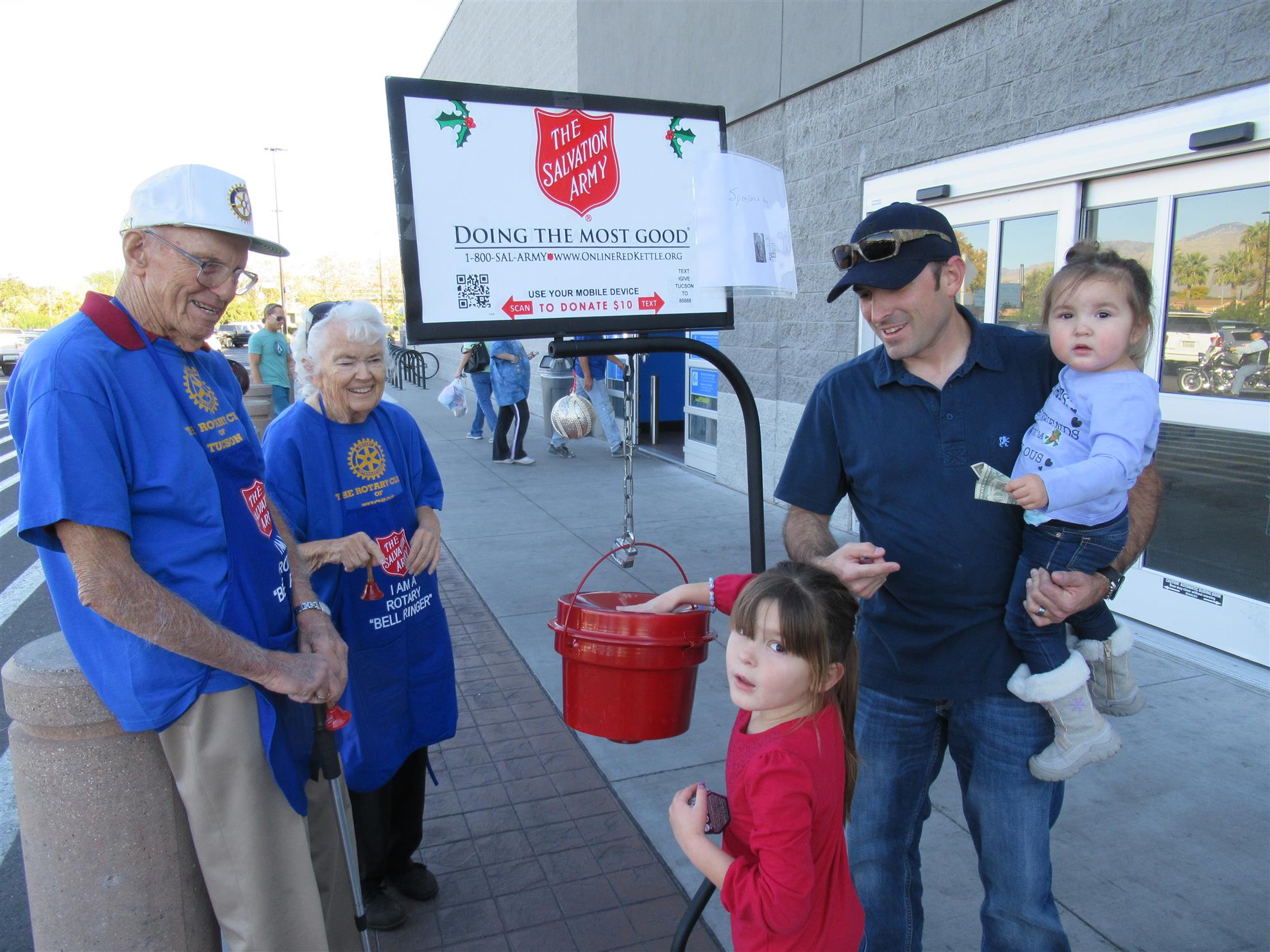 Rotary Project - Salvation Army Bell Ringing | Rotary Club of Tucson Rotary Project - Salvation Army Bell Ringing | Rotary Club of Tucson