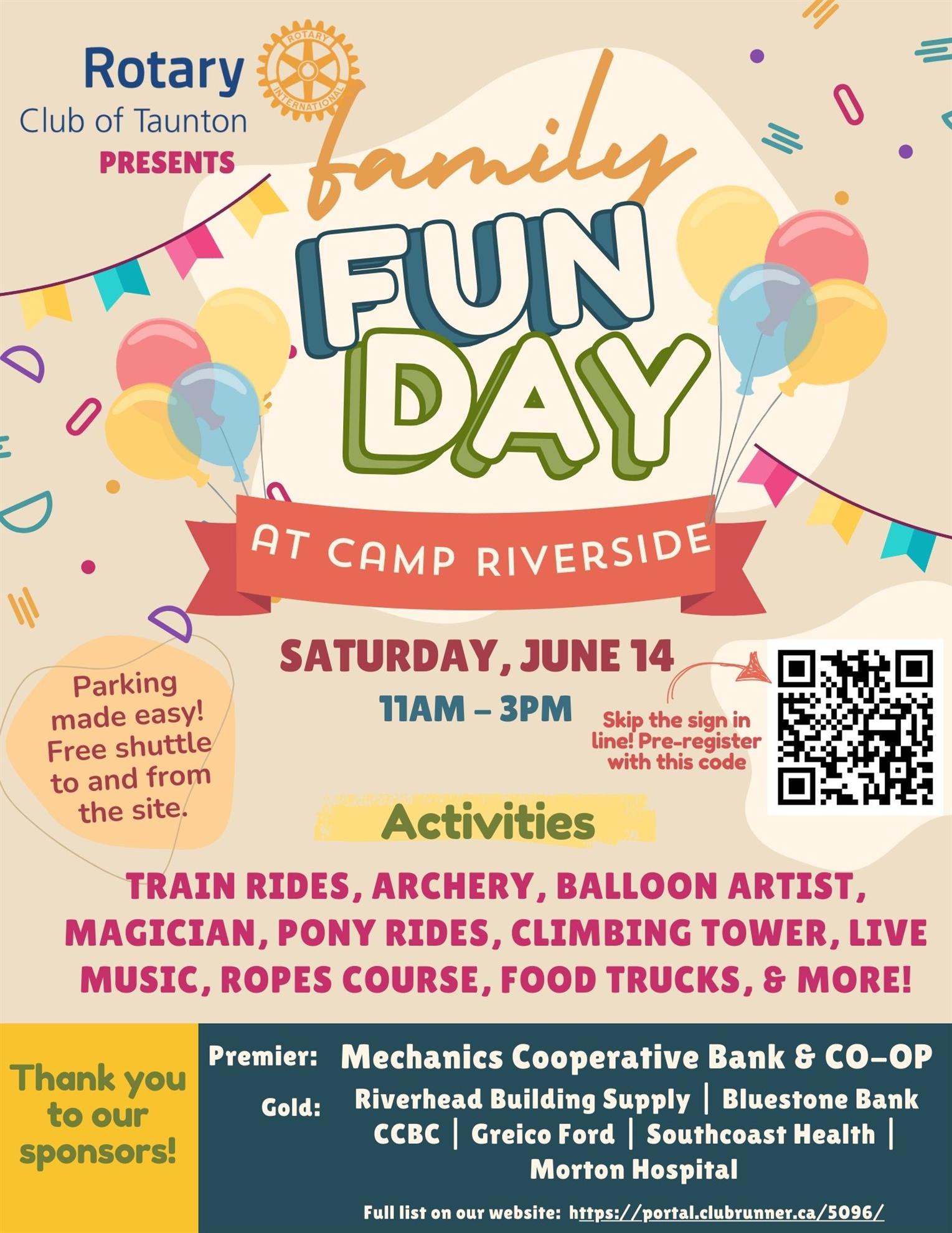 Family Fun Day 2025 | Rotary Club of Taunton