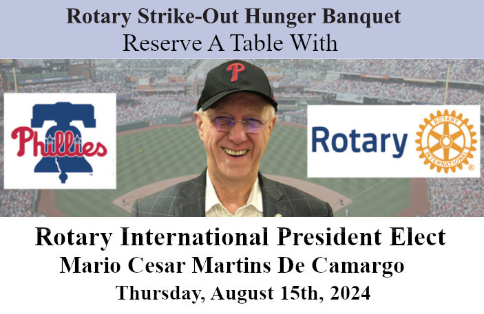 2024 Rotary Strike-Out Hunger Banquet Tables | Garden State Rotary of ...