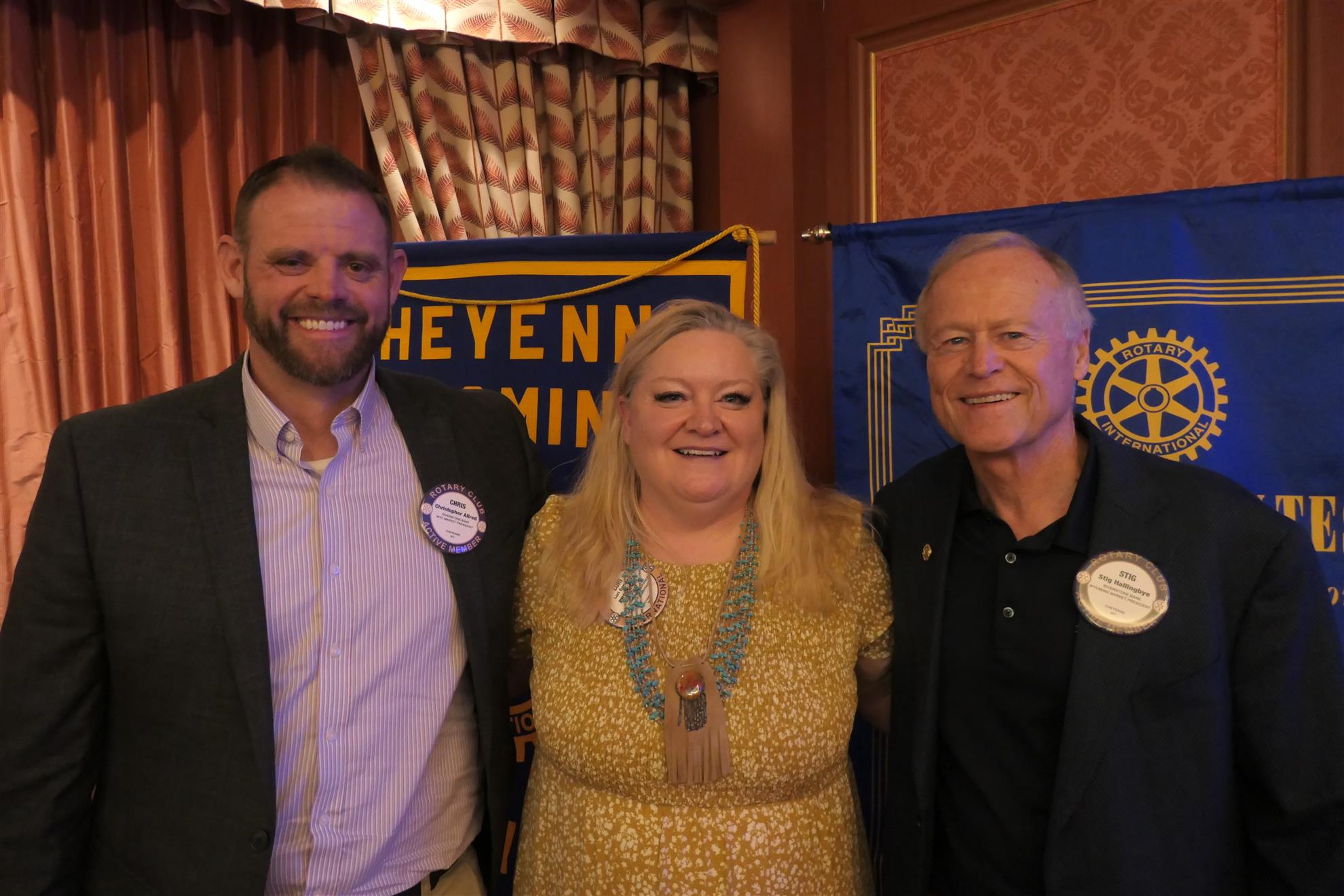 New Rotarian Introduced | Rotary Club of Cheyenne
