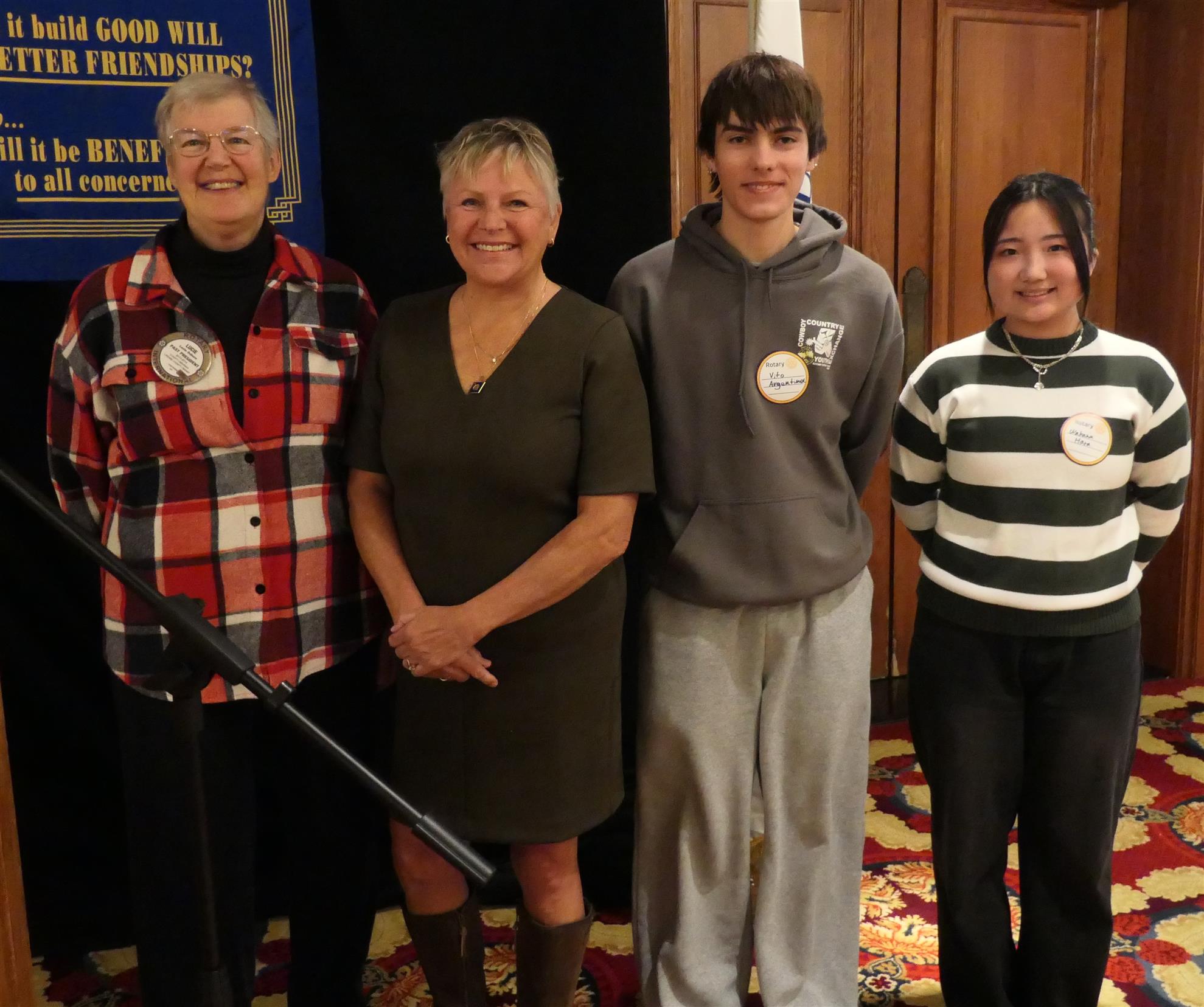 Exchange Student Recognition | Rotary Club of Cheyenne