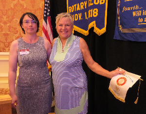 Flag from LCCC Rotaract | Rotary Club of Cheyenne