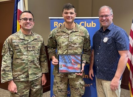 March Air Force Cadet of the Month - Chris Lambert | Rotary Club of ...