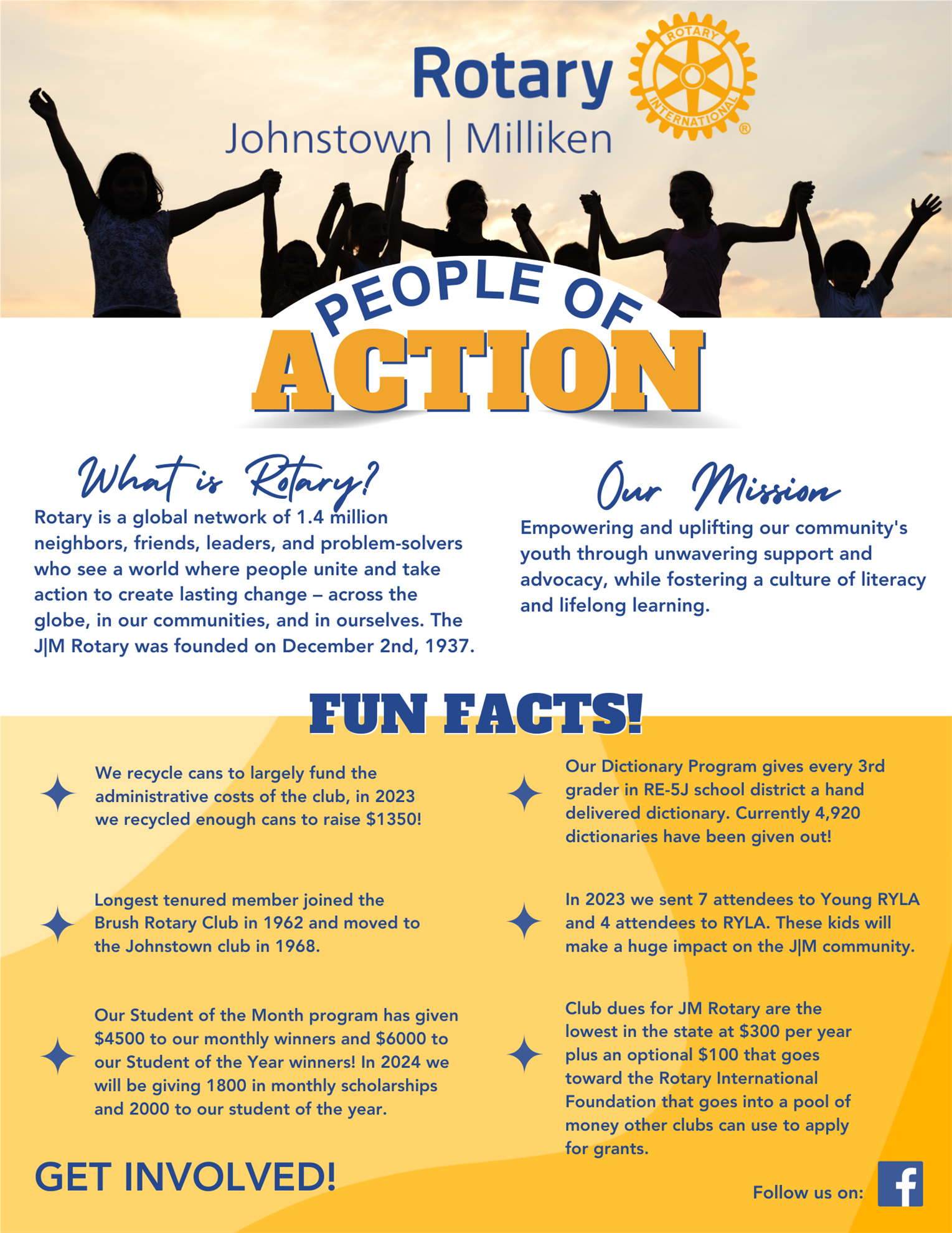 About the Johnstown - Milliken Rotary | Rotary Club of Johnstown|Milliken