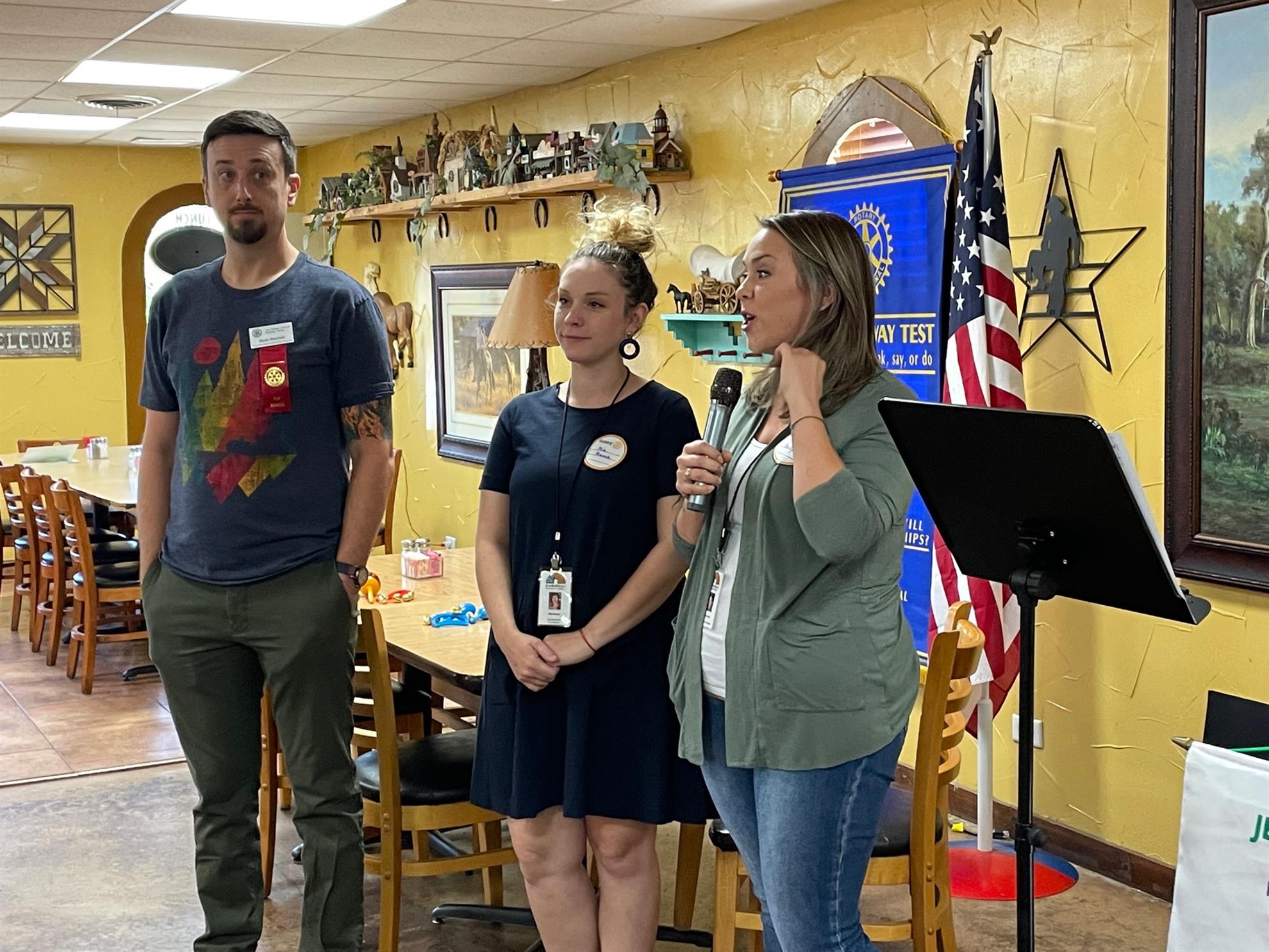 Grant Presentation - Solutions of North Texas | Denton Rotary Club