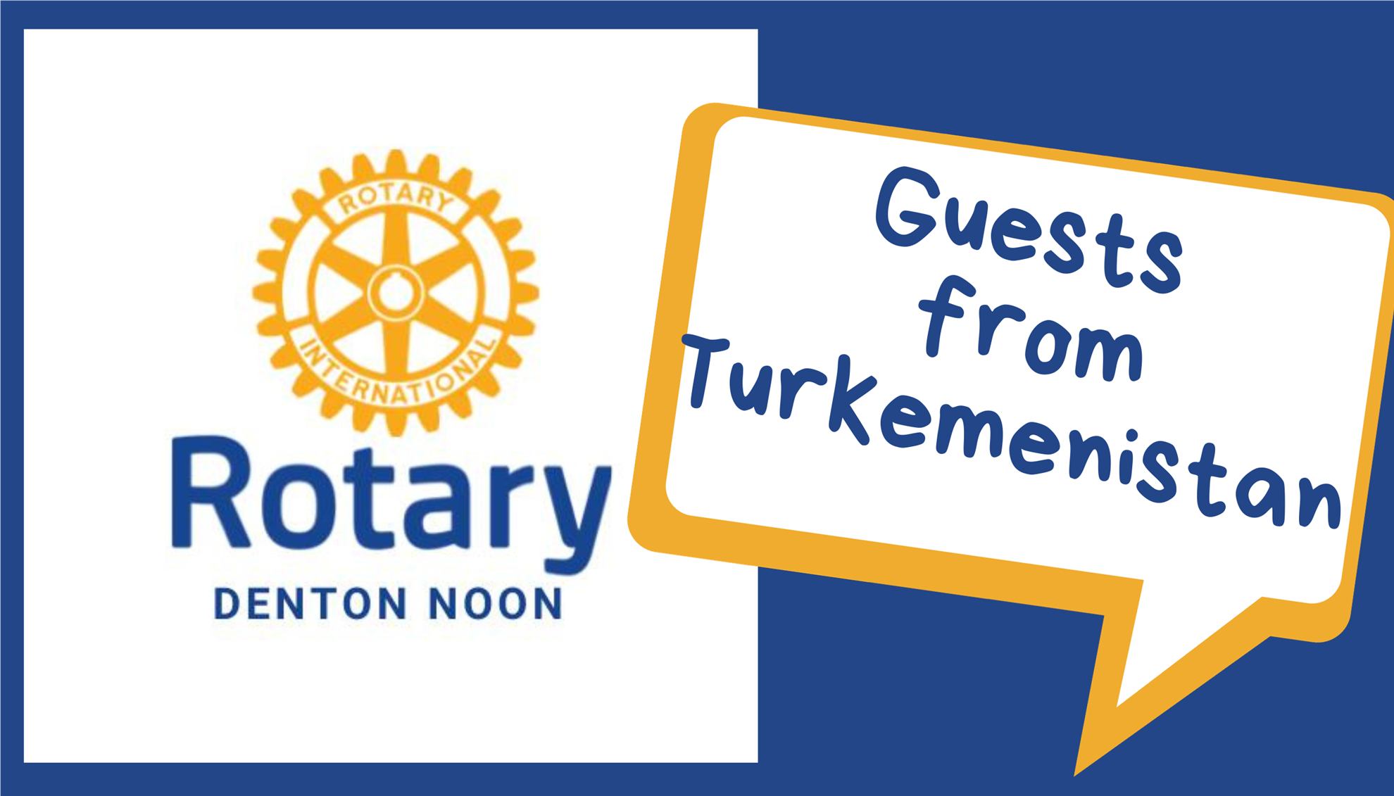 Turkmenistan Guests | Denton Rotary Club