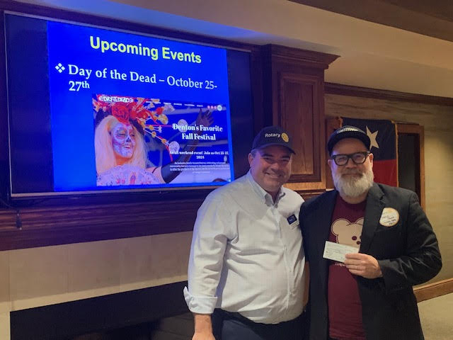 Dentons Annual Day of the Dead Festival receives a donation from the ...