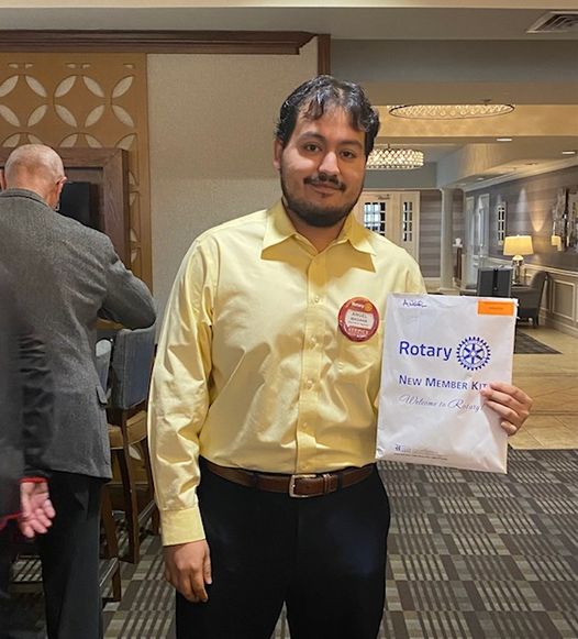 Meet our newest member, Angel Magana | Denton-Lake Cities Rotary Club