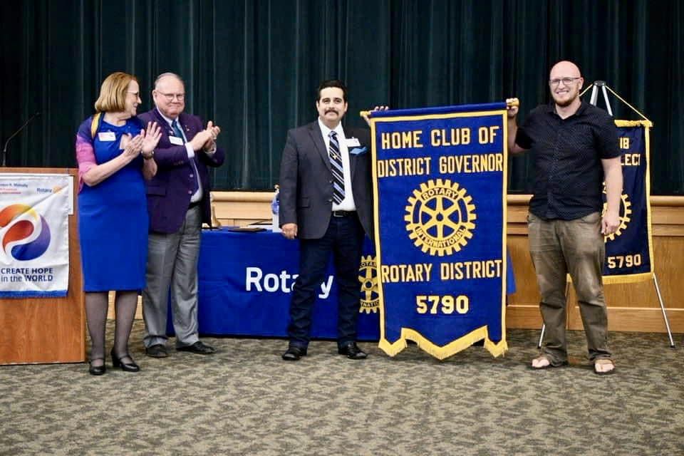 Pat Peters Installed as District Governor | Decatur Rotary Club