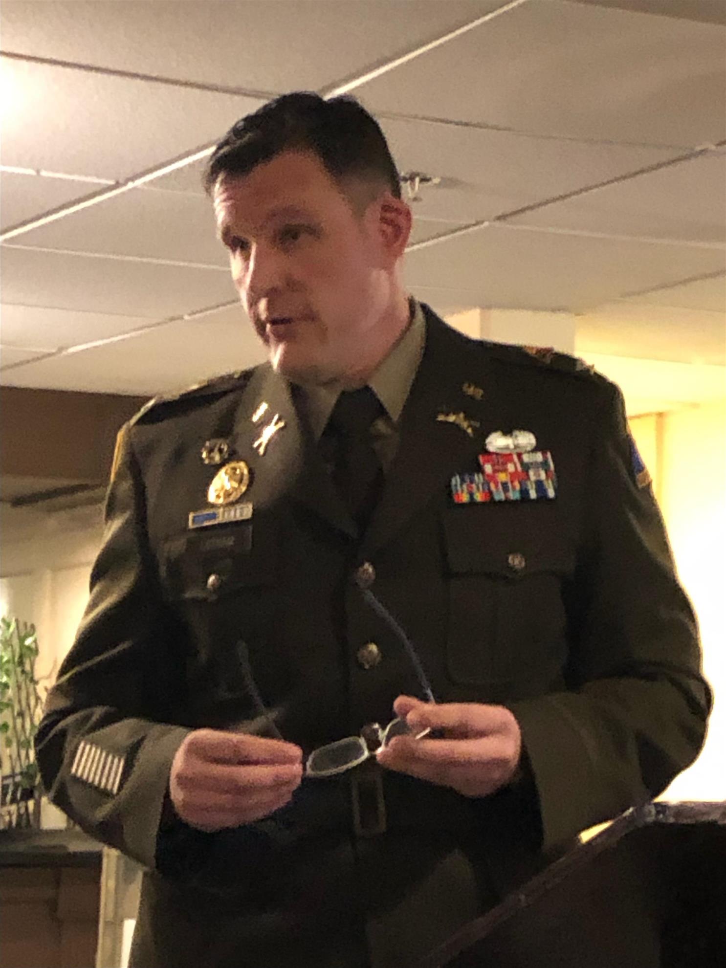 Col. Latham's Army Snapshot | Rotary Club of Pittsfield