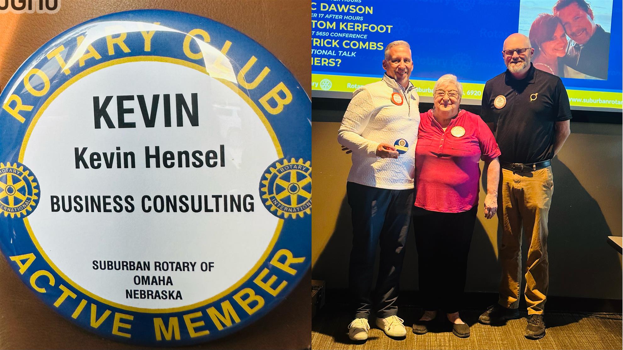 Kevin Hensel is Now a Permanent Badger | Rotary Club of Omaha Suburban