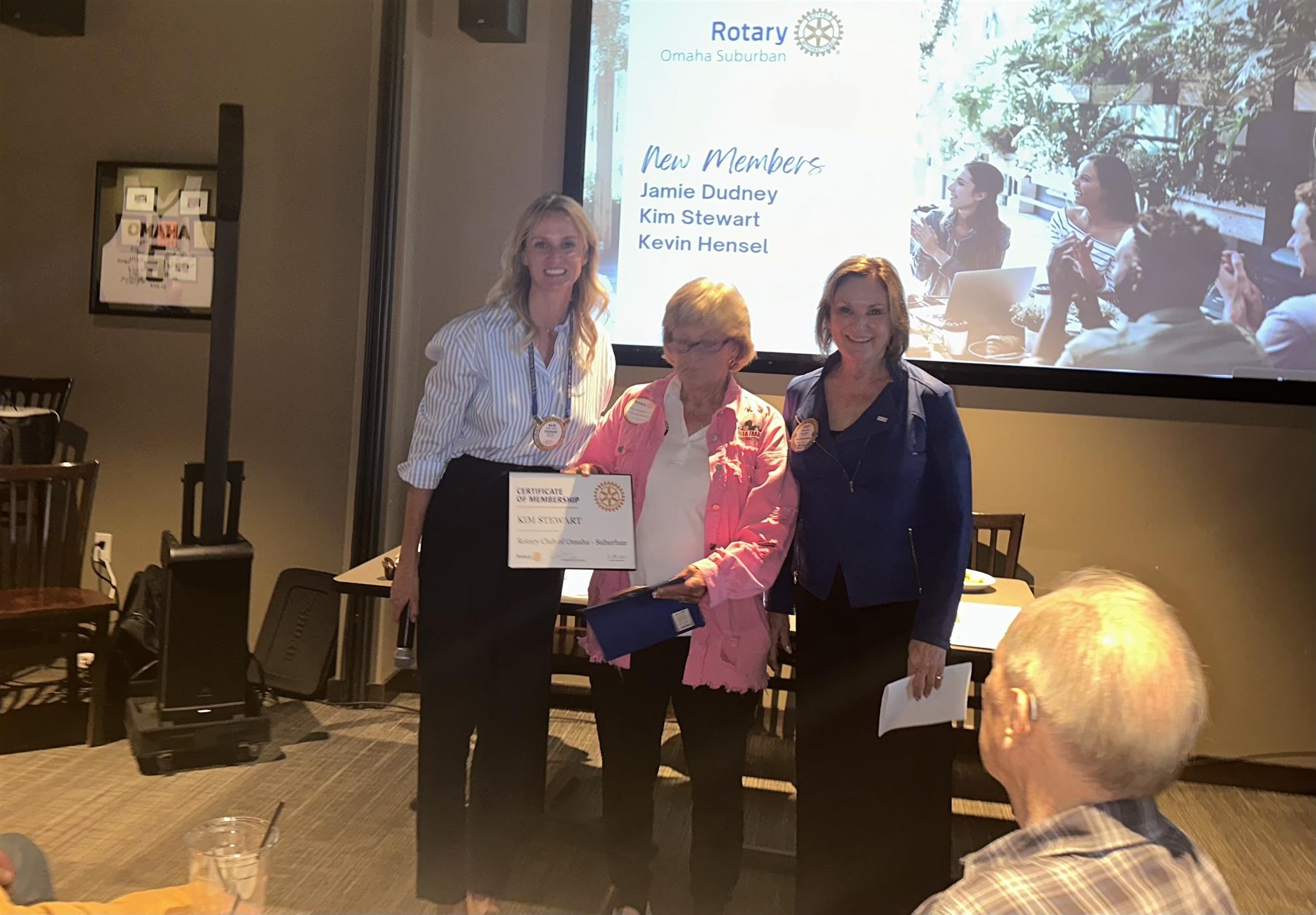 Welcome New Rotarian Kim Stewart | Rotary Club of Omaha Suburban