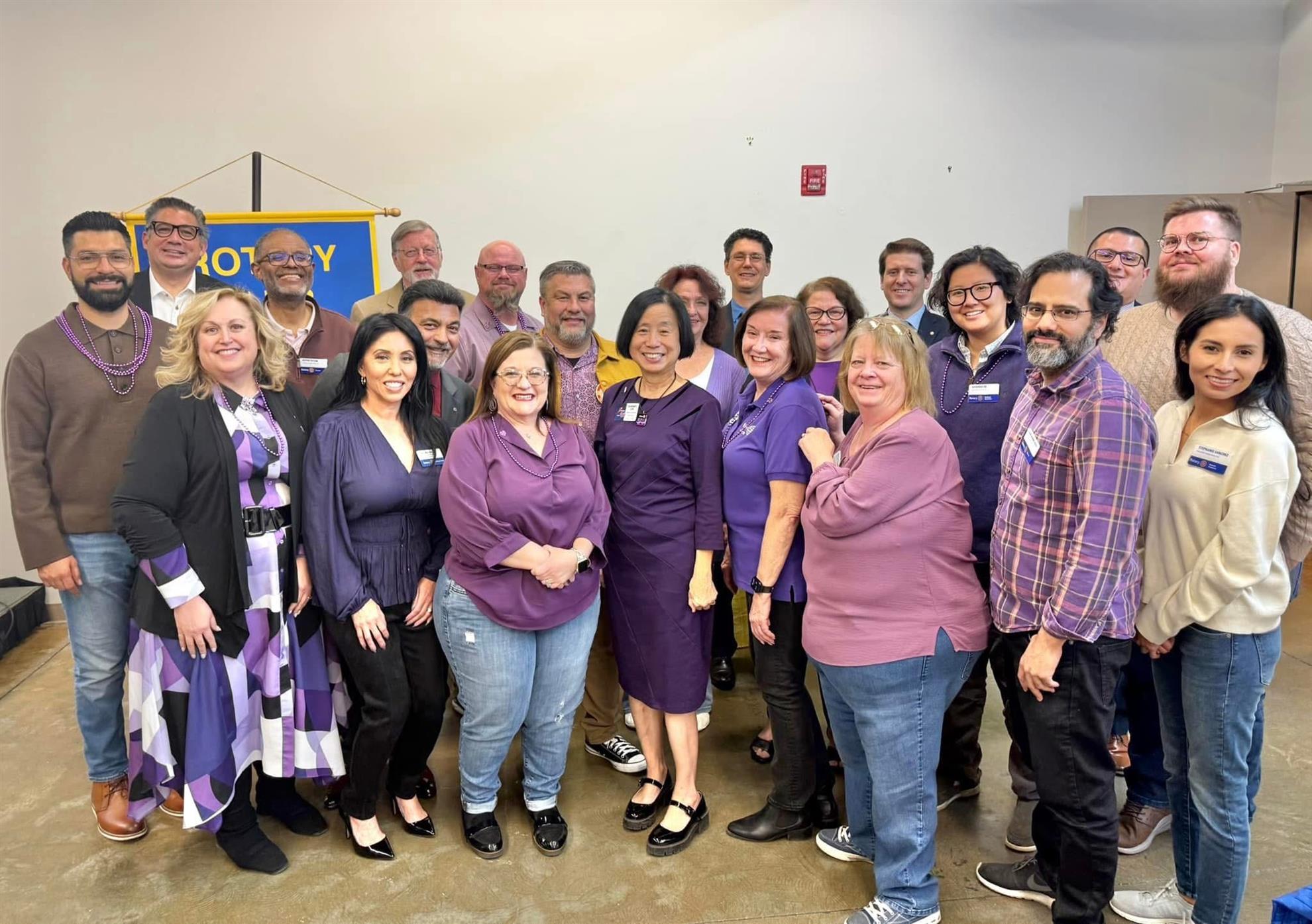 District Governor Sherry Sim, Chief Economic Development Officer of ...