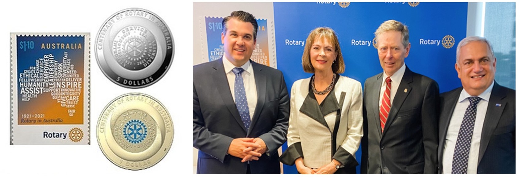 Centenary Coins and Stamp Launch Success | Rotary Club of Nunawading Inc.