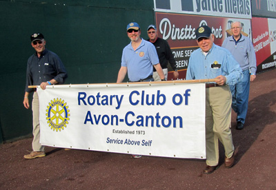 Club Members Enjoy "Rotary Night at the Rock Cats" May 4 | Rotary Club ...