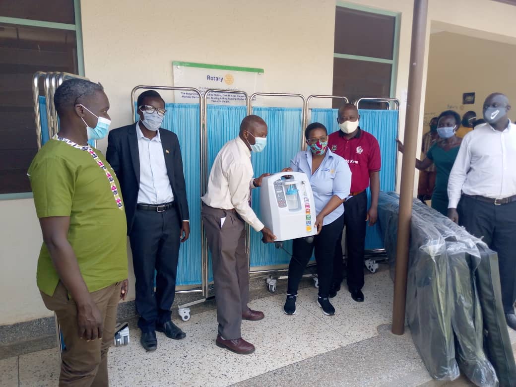 THE NGORA HOSPITAL COVID-19 RESPONSE. | Rotary Club of Kampala Central