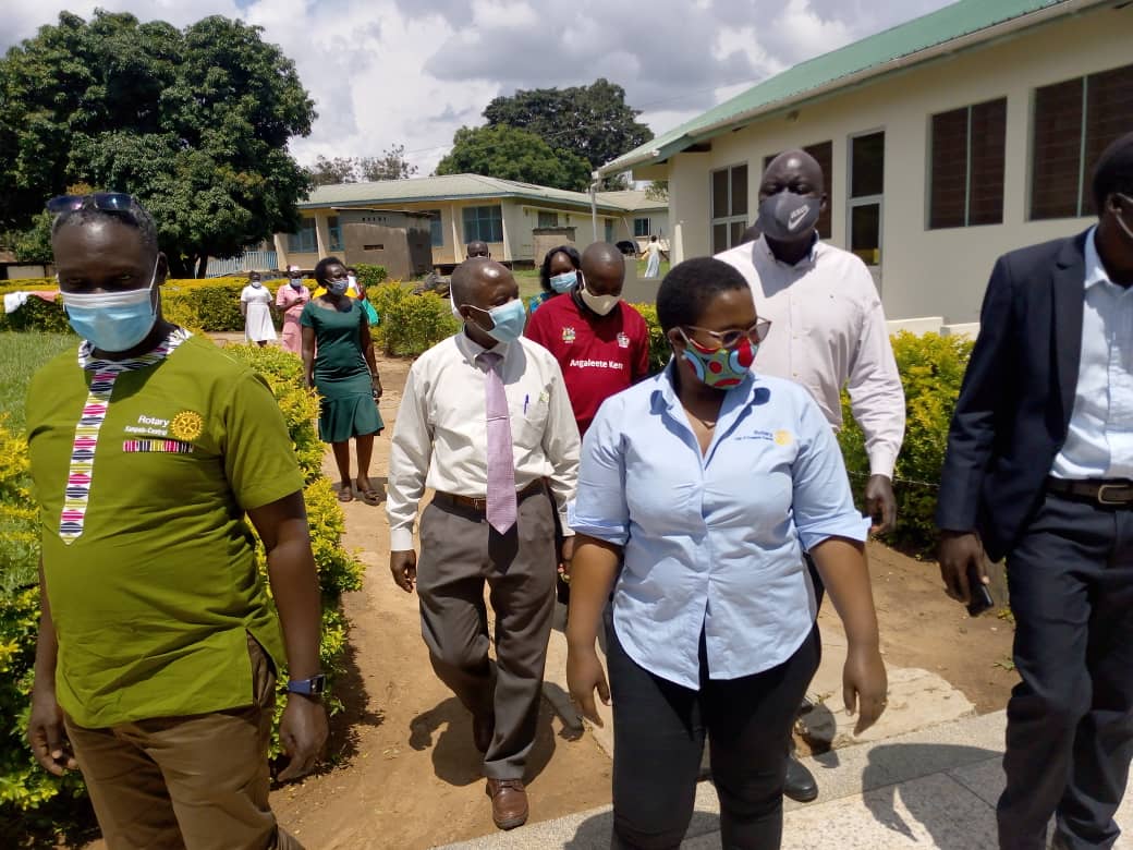 THE NGORA HOSPITAL COVID-19 RESPONSE. | Rotary Club of Kampala Central