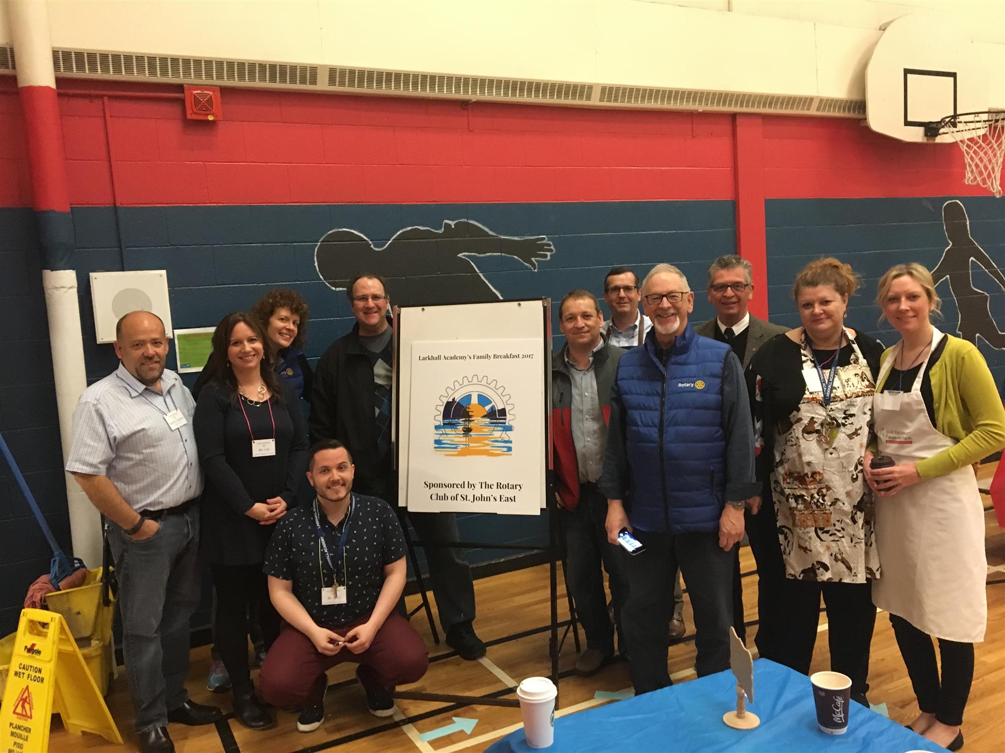 Larkhall Academy Community Breakfast | Rotary Club of St. John's East