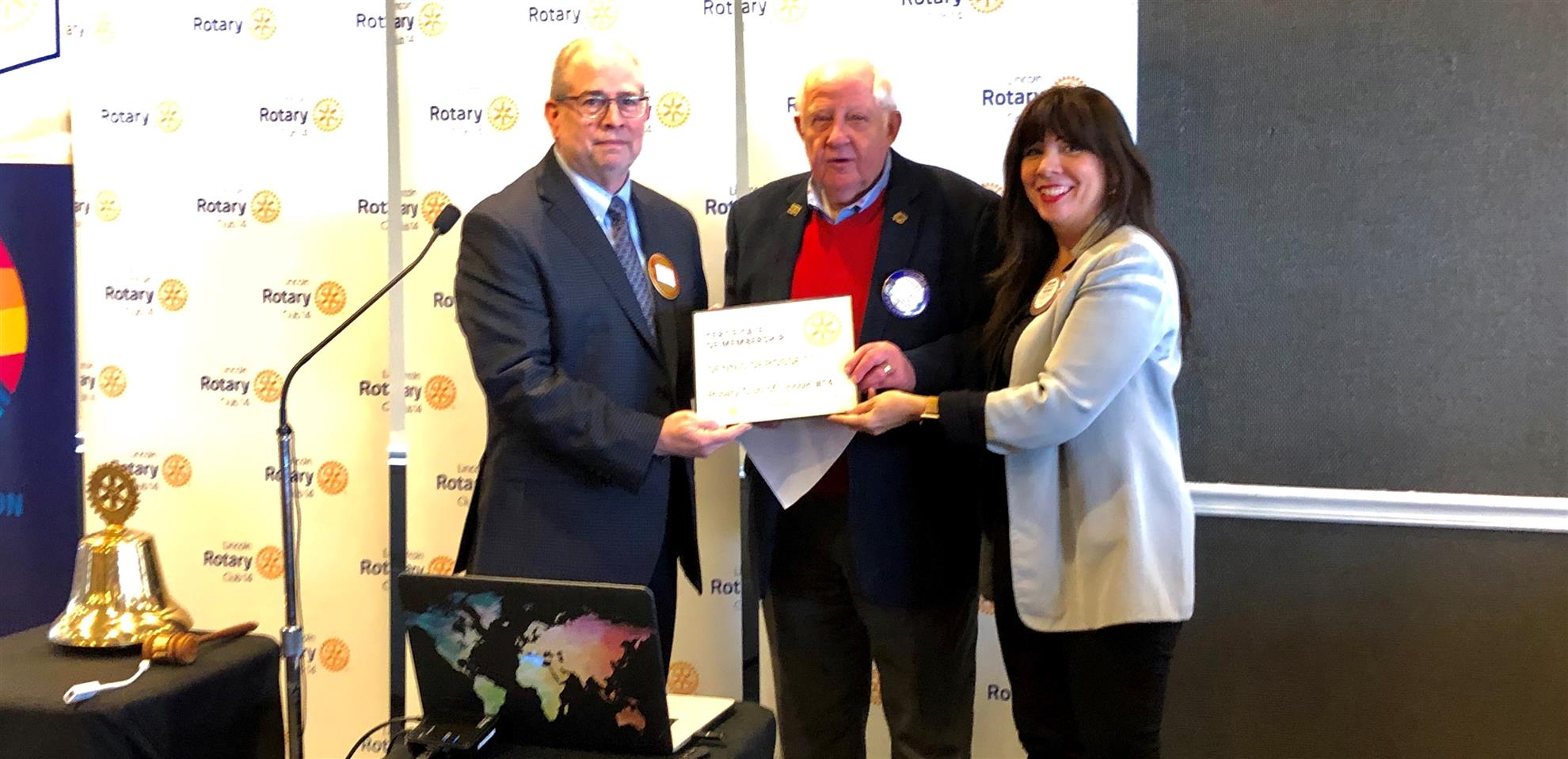 Welcome Newest Member Dennis DeRossett | Rotary Club of Lincoln #14