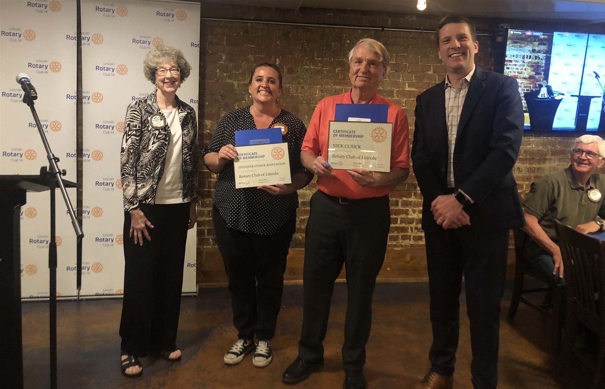 Welcome Back Jennifer Cusick-Rawlinson | Rotary Club of Lincoln #14