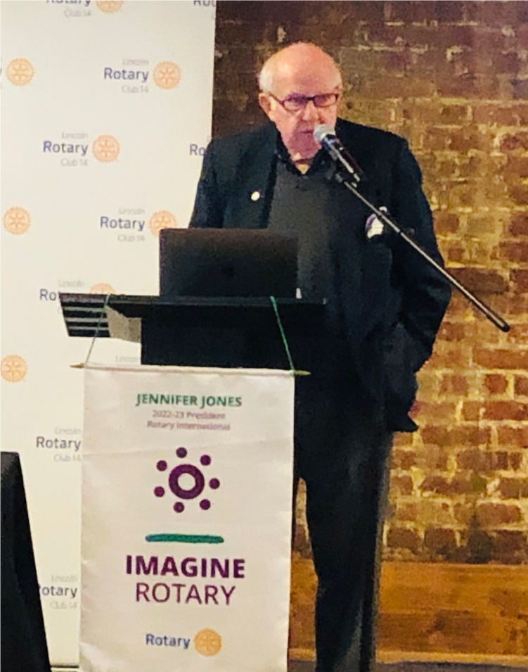 Allen Beermann Thanked Fellow Rotarians | Rotary Club of Lincoln #14