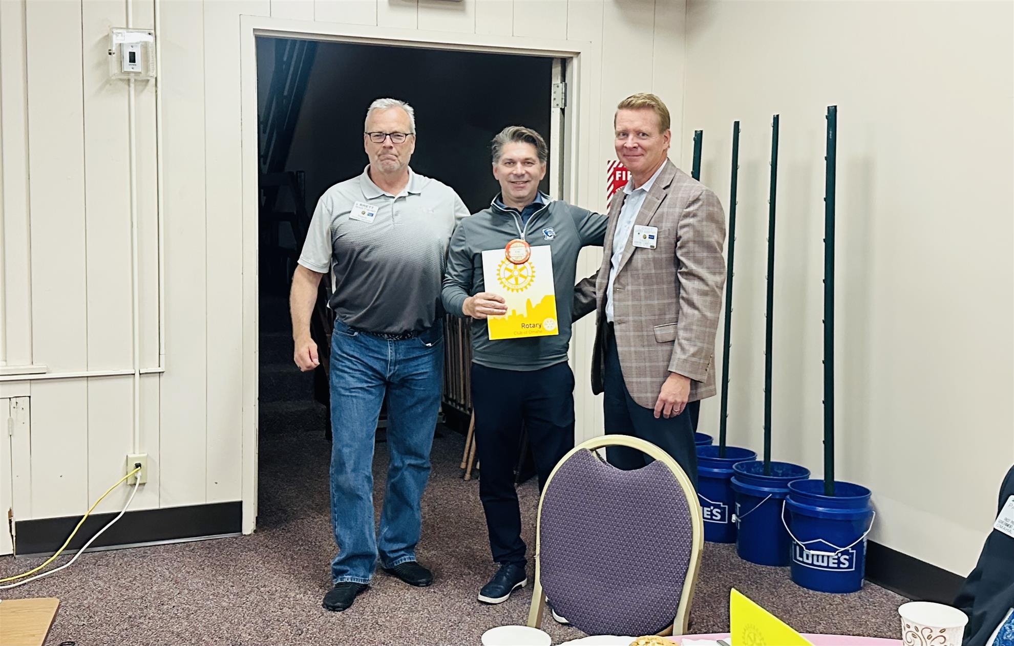 Welcome Newest Rotarian Zac Triemert! | Rotary Club of Omaha (Downtown)