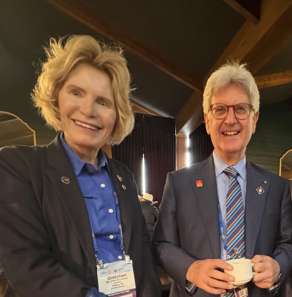 Introducing Our New Club President: Gretchen Harvey | Rotary Club of ...