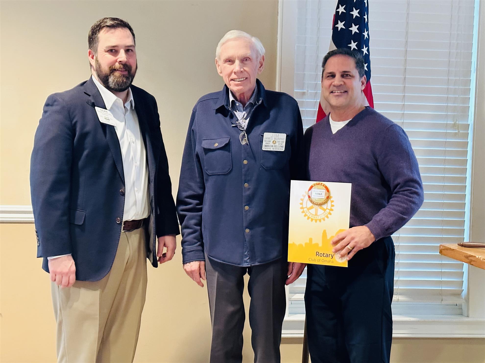 Welcome New Rotarian Mike Mancuso | Rotary Club of Omaha (Downtown)