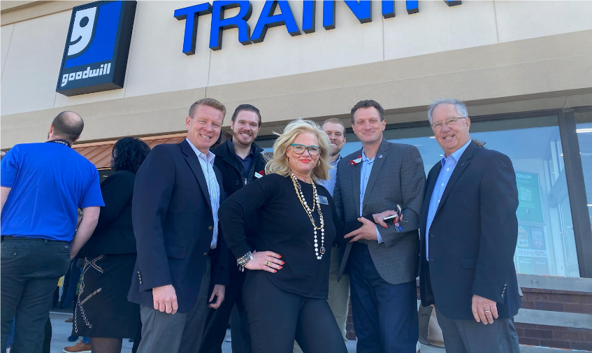 John Mock at Goodwill | Rotary Club of Omaha (Downtown)