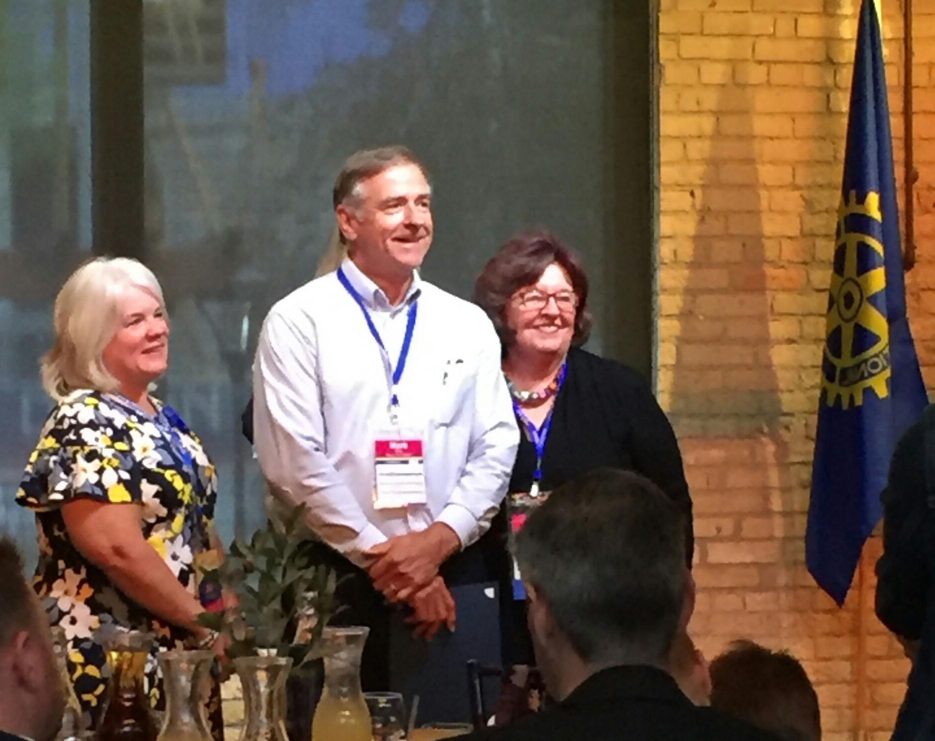 Mark Boyd & Buffalo Rotary honored at District Conference! | Rotary ...