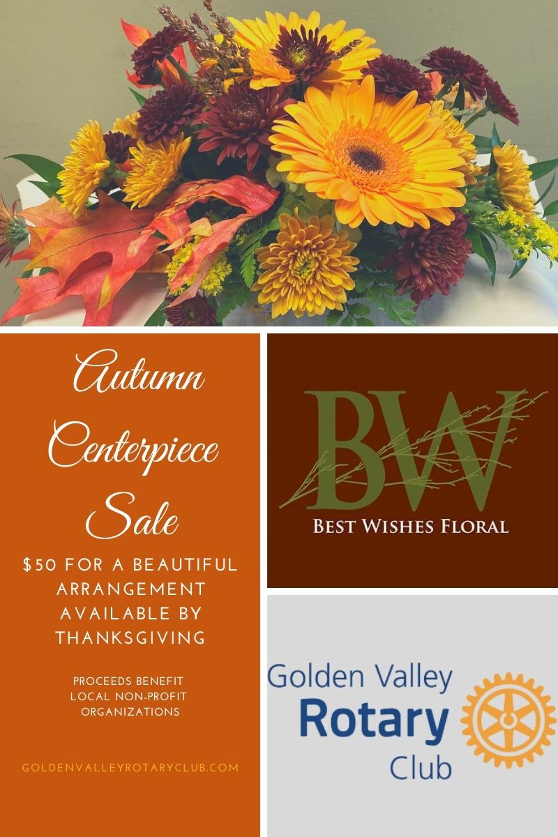 Autumn Centerpiece Sale | Rotary Club of Golden Valley