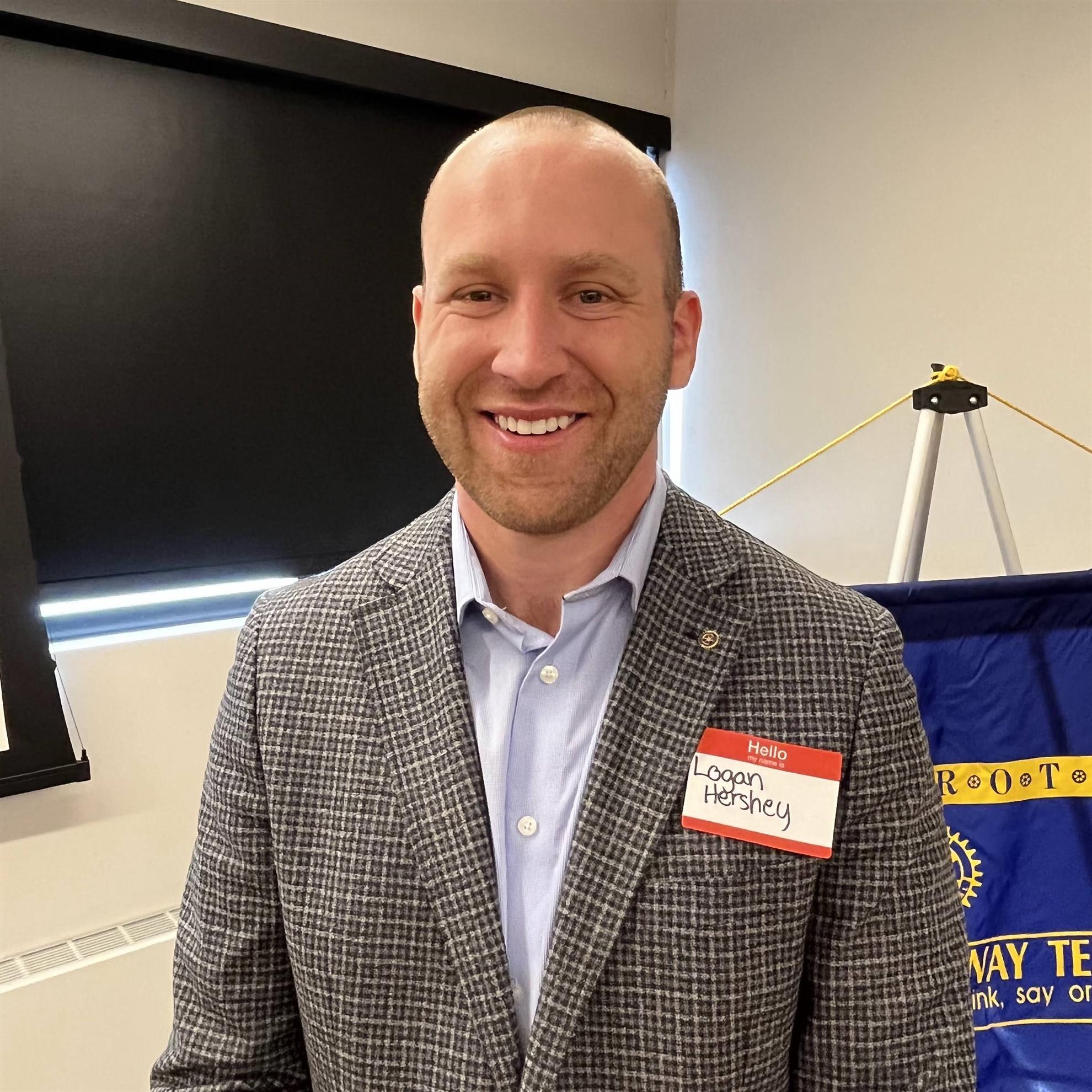 New member, Logan Hershey | Rotary Club of Golden Valley