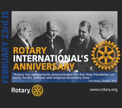 Happy 120th anniversary, Rotary International! | The Rotary Club of ...