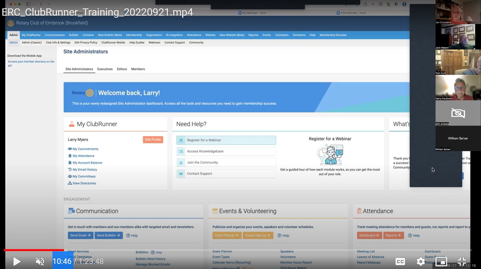 On Demand Club Runner Training | Rotary Club of Elmbrook (Brookfield)