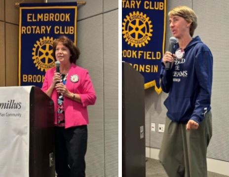 Welcome Sandy Wysocki and Kerri Richlen | Rotary Club of Elmbrook ...