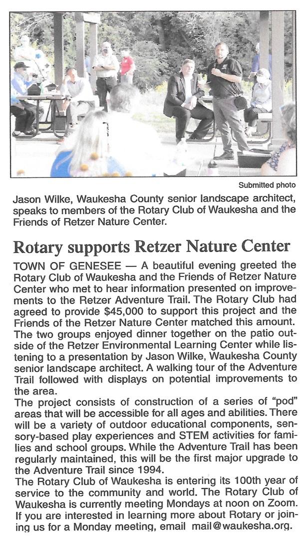 Home Page | Rotary Club of Waukesha