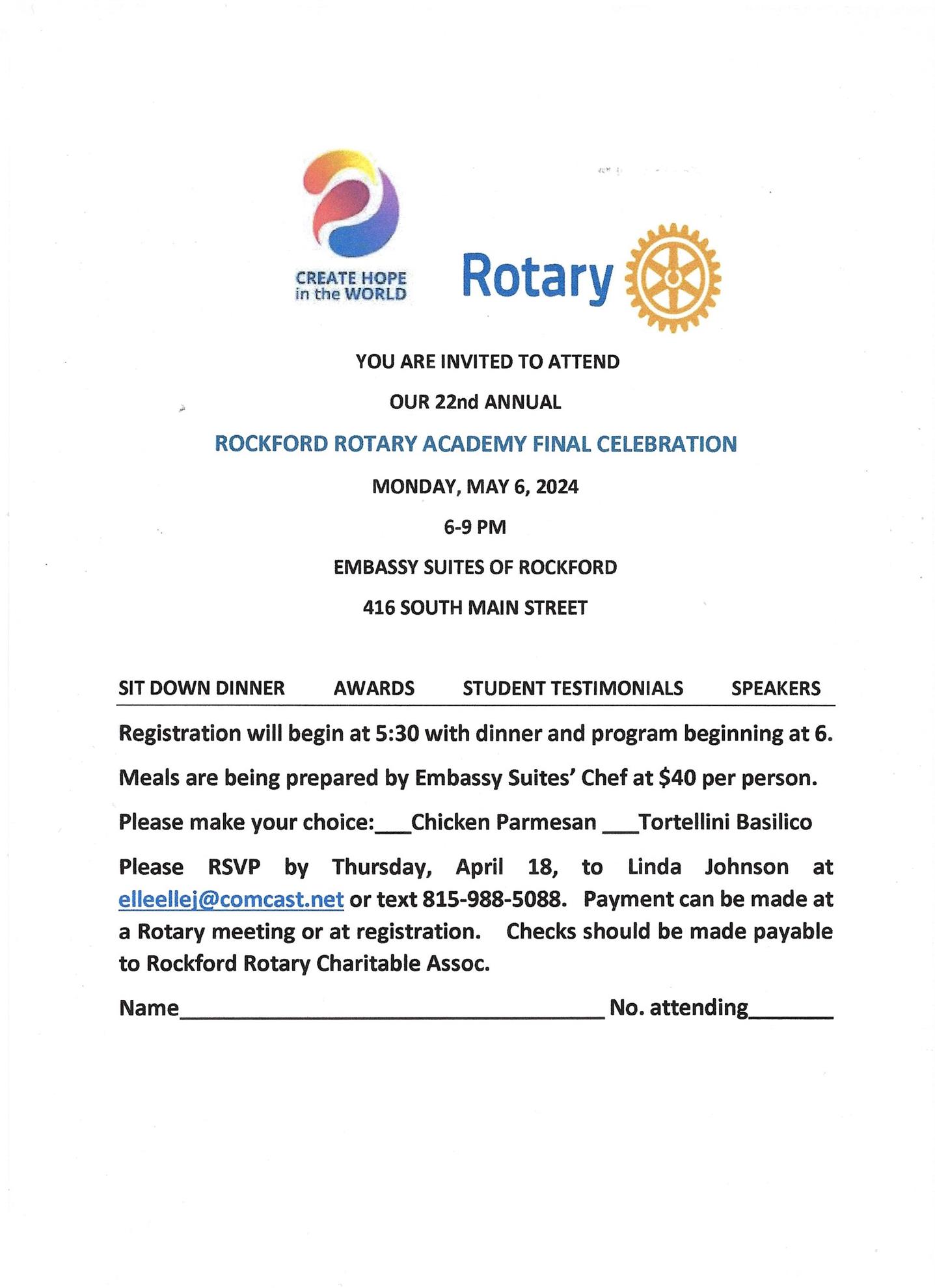 Rotary Academy Final Event | Rotary Club of Rockford