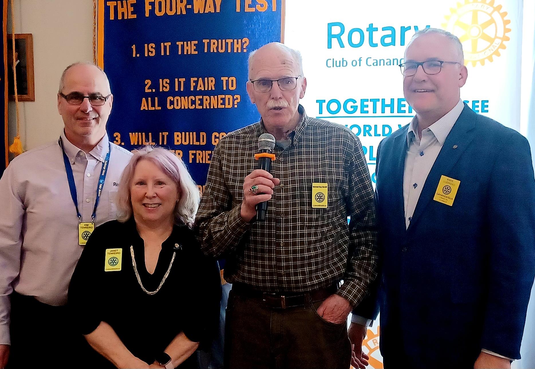 2025 Michael Bay-Borelli Induction | Rotary club of Canandaigua