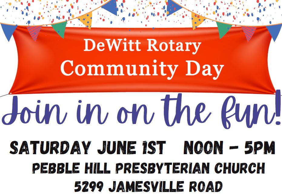 Community Day 2024 | Rotary Club of Dewitt