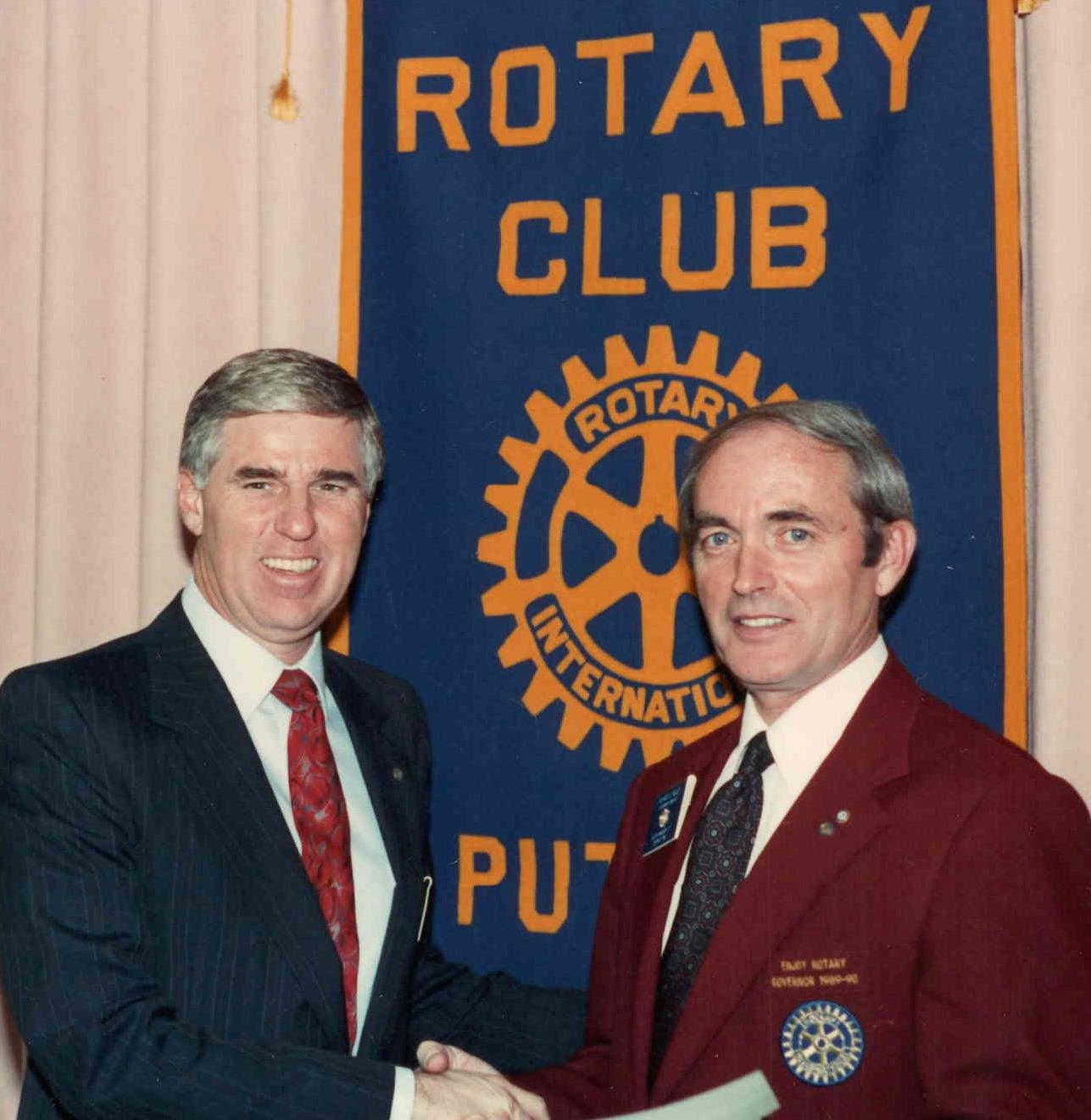 1989 President Ron Coderre | Rotary Club of Putnam
